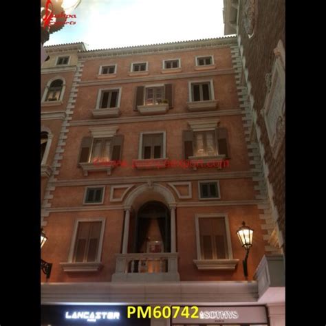 Pink Sandstone Cladding Elevation Silver Furniture White Metal