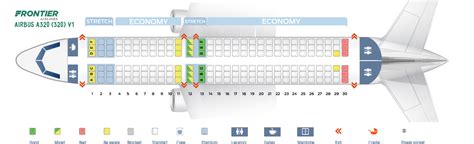 Frontier Airlines Planes Seating Chart