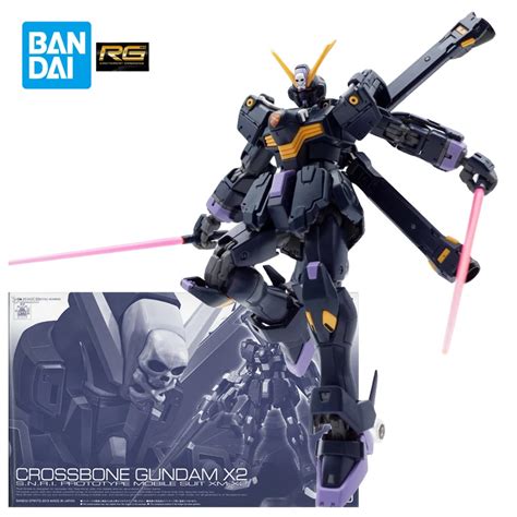 Bandai Crossbone Gundam X Action Figures Rg 1144 Xm X2 Gunpla Mobile