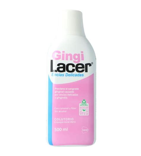 Gingilacer Colutorio Gingivitis Y Encías Delicadas 500 Ml Lacer
