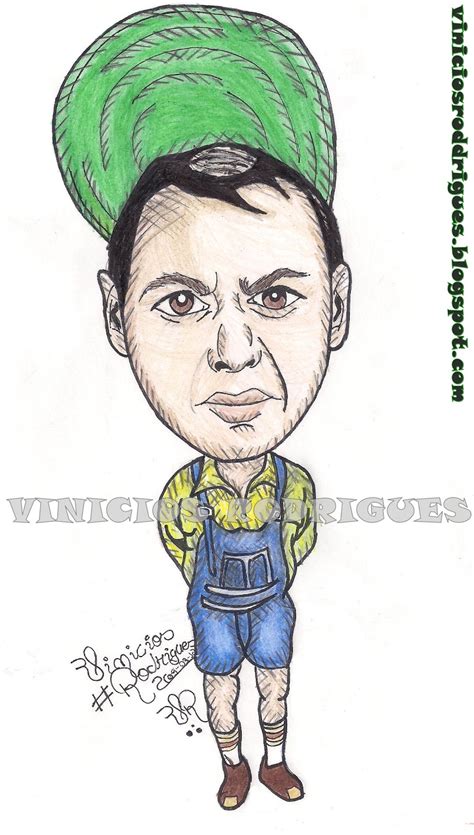 Vinicios Artes Caricatura Godinez Do Chaves