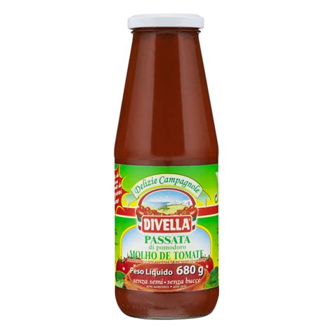 Nosso Hortifruti Gonzaga Passata Divella 680g Pomodoro
