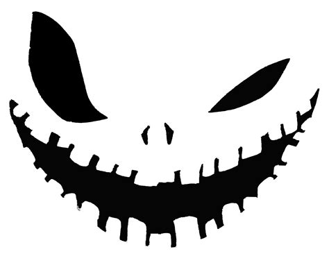 Free Pumpkin Templates Scary At A Glance