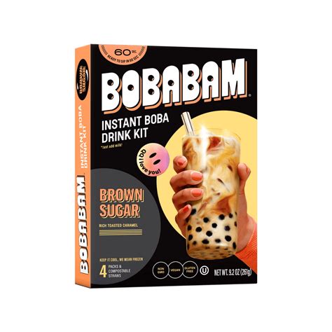 Brown Sugar Milk Boba With Vanilla Salt Cold Foam Bobabam