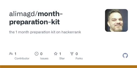 Github Alimagdmonth Preparation Kit The 1 Month Preparation Kit On