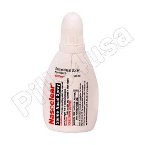 Nasoclear Salina Nasal Spray Uses Benefits Price Usa