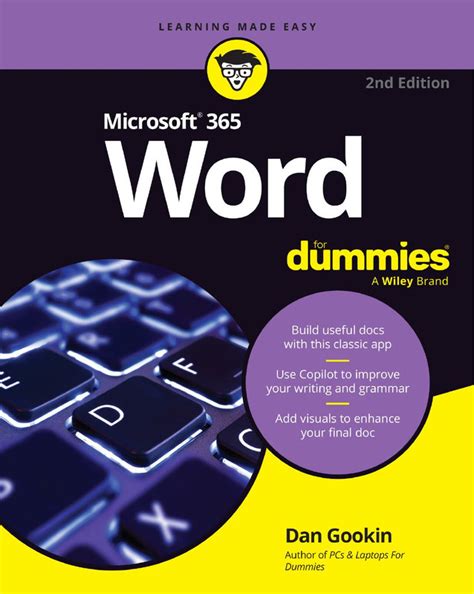 Microsoft 365 Word For Dummies 2nd Edition Expert Training