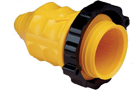 Marinco 103eln Weatherproof Cover With Easy Lock Ring For Marinco