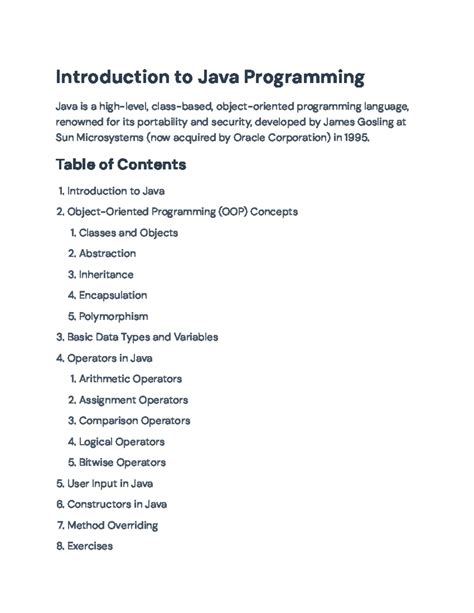 Java Programming Essentials Oop Data Types And Constructors