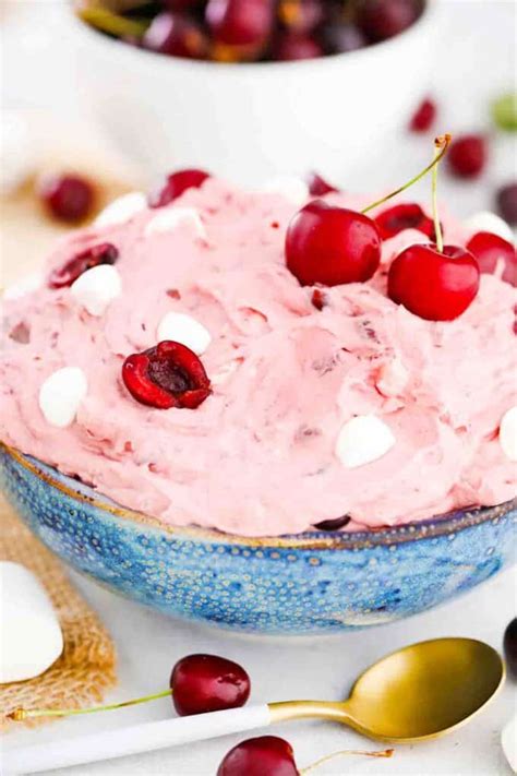 Cherry Cheesecake Fluff Recipe Sweet And Savory Meals