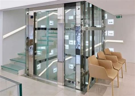 Krisha Engineering Glass Capsule Elevator Max Persons 6 Persons Maximum Speed 2 Ms At Rs