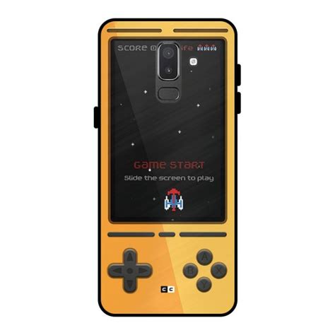 Retro Gamepad Metal Back Case For Galaxy On8 2018 Mobile Phone Covers Cases In India