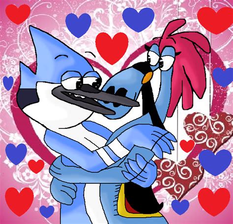 Mordecai And Margaret Kiss Anime