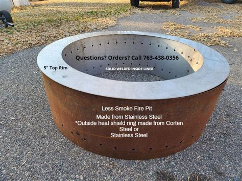 Fire Pit Factory Fire Pit Liners And Inserts Metal Pit Covers Fire