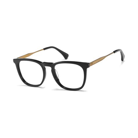 Square Black Eyeglasses