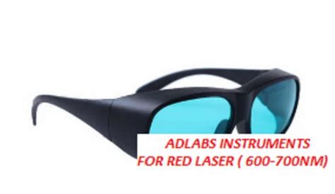 Red Laser Safety Goggles 600 700nm At Best Price In New Delhi By Adlabs