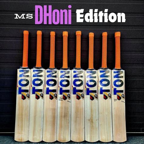 Ton Ms Dhoni Player Edition Cricket Bat