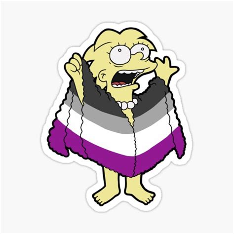 Lizard Queer Asexual Sticker For Sale By Fluoxetoon Redbubble