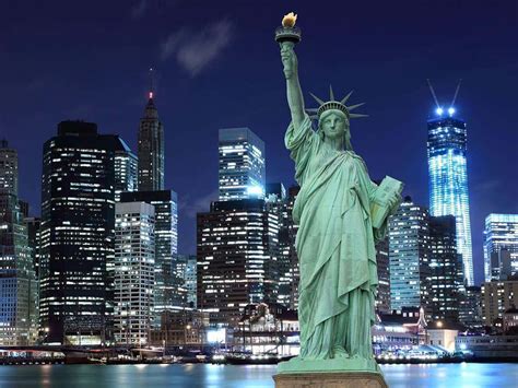 Download Visit The Iconic Statue Of Liberty In New York City