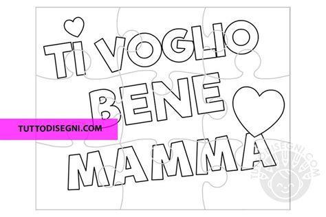Pagella Della Mamma Da Colorare TuttoDisegni