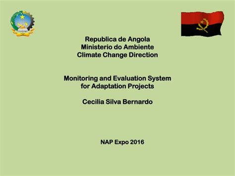 Monitoring And Evaluation System For Adaptation Projects Ppt