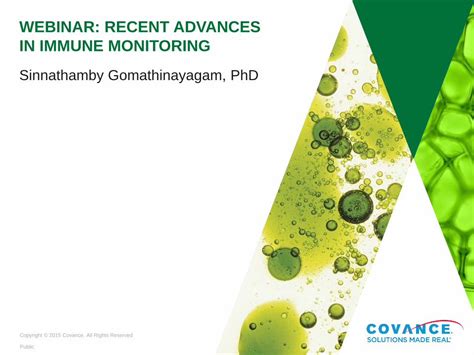 Pdf Recent Advances In Immune Monitoring Presentation Slides
