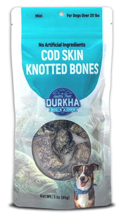 Cod Skin Knotted Bones Mini Durkha