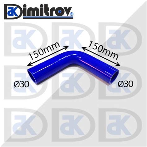 Маркуч коляно силикон Ø 30 150 х 150 мм Автомобили Кола