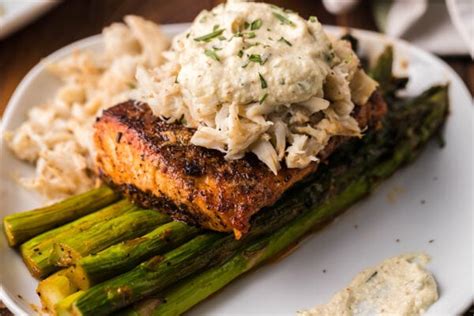 Salmon Oscar Kitchen Divas