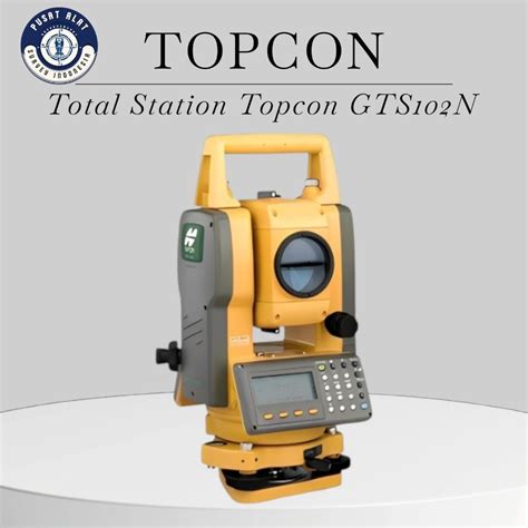 Jual Total Setation Topcon Gts 102n Bekas Murah Ts Topcon Shopee