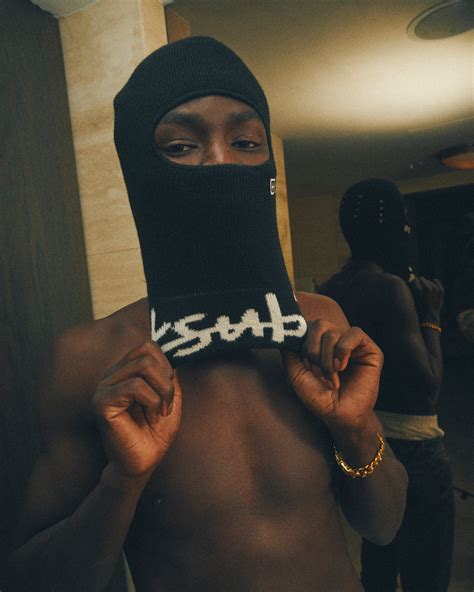 Black Man In Ski Mask