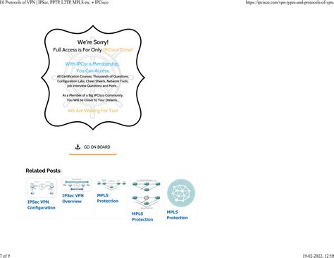 10 Protocols Of VPN IPSec PPTP L2TP MPLS Etc IPCisco Pdf