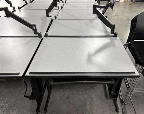 Classroom Drafting Tables Beckort Auctions Llc