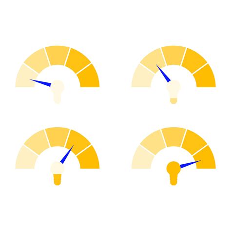 Idea Measuring Fantasy And Imagination Brightness Indicator Vector