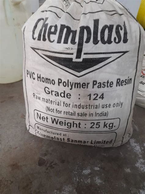Chemplast White Pvc Paste Resin For Various Industries Grade Standard General Purpose Grade