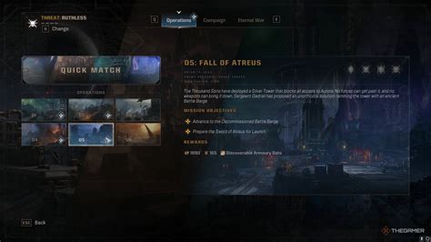 Where To Find More Amoury Data In Warhammer 4k Space Marine 2