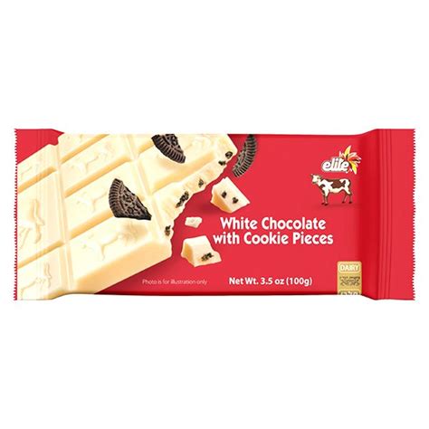 Elite White Chocolate With Cookies Bar Drumstick