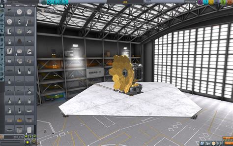 Jeb Telescope Webb Inspired Phase 01 1 Finished Telescope 2 Telescope Ready For Launch 3