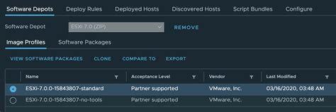Easily Create Custom Esxi Images From Patch Releases Using Vsphere Image Builder Ui
