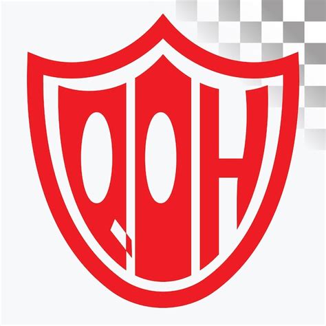 Premium Vector Qoh Letter Logo Design