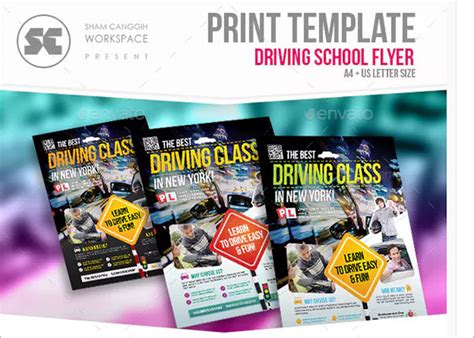 44 Driving School Flyer Templates Free Psd Word Ai Indesign Formats