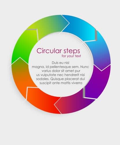 Tiny Business Character Analyzing Circular Chart Vector Image