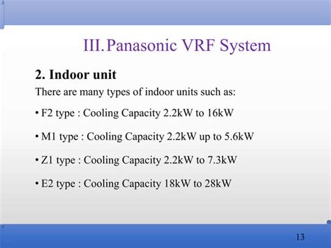 Design Installation And Testing Of The Vrf System Pptx
