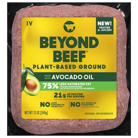Beyond Meat Beyond Beef Plant Based Ground 12 Oz