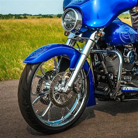 Klock Werks Big Wheel Front Fender Fit Kit For Hd 14 16 Touring Mode