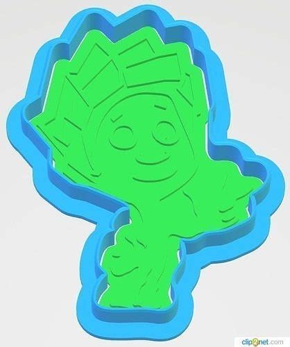 Cutter For Cookies Fixik Nolik 3d Model 3d Printable Cgtrader