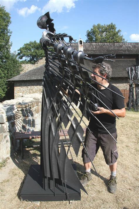 Claudio Bottero Steel Art Metal Art Metal Sculpture