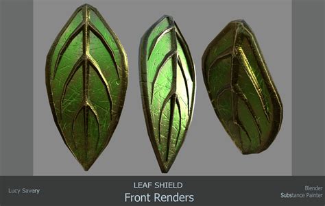 Artstation Leaf Shield