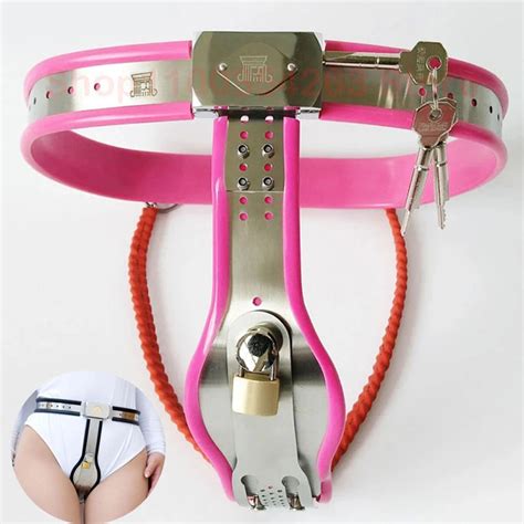 Female Chastity Belt Panties Bdsm Bondage Metal Stainless Steel