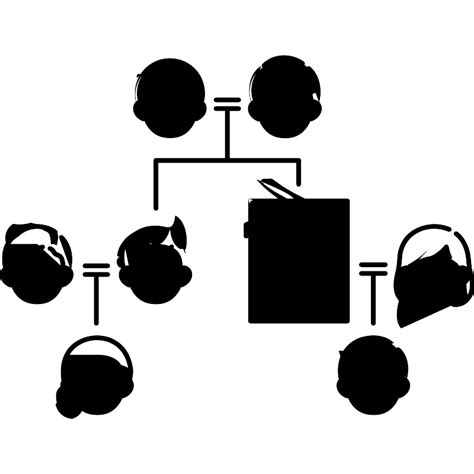 Inheritance Chart Vector Svg Icon Svg Repo